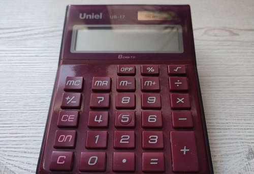 Калькулятор uniel UB-17