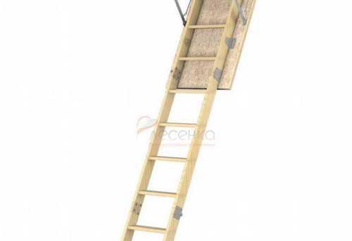 Деревянная чердачная лестница чл-15 600х1202
