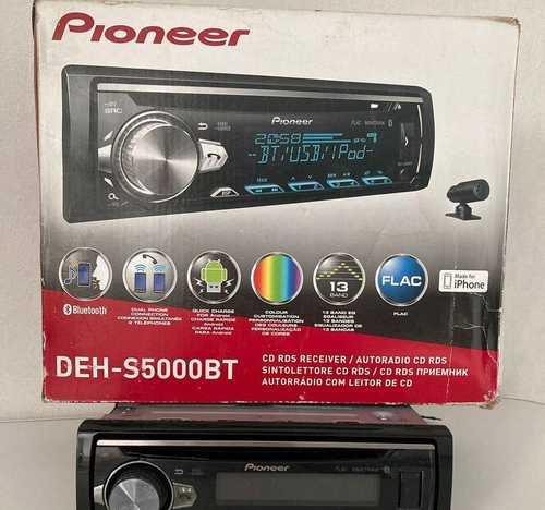 Процессорная магнитола pioneer DEN-S5000BT