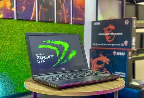 Игровой ноутбук 15.6" MSI 7RDX-1659RU, 1000 ГБ, Core i7-7700HQ, RAM 8 ГБ, GeForce GTX 1050 4 ГБ