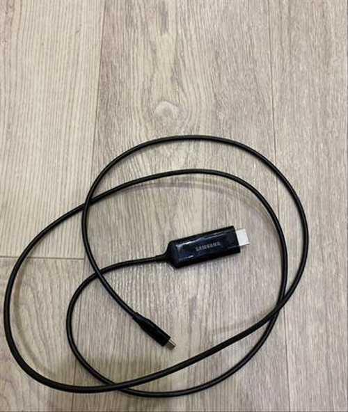 Кабель Samsung DeX EE-I3100 Type-C - hdmi Чёрный