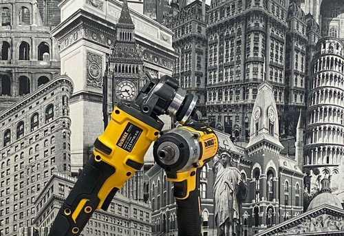 Гайковерт и болгарка Dewalt