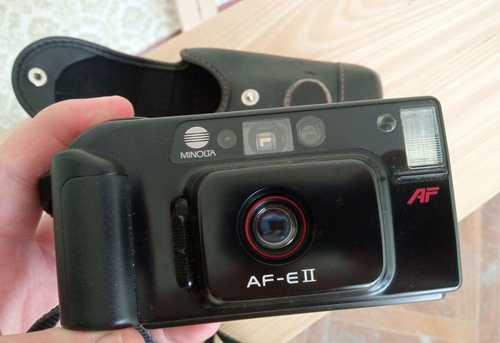 Minolta AF-E II компактная фотокамера 35 мм винтаж