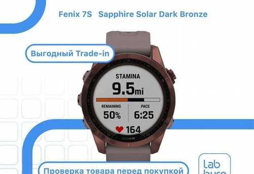 Fenix 7S Sapphire Solar Dark Bronze