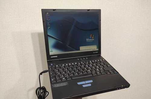 HP Compaq Evo n400c ультрабук из 2000