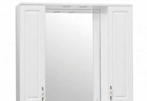 Зеркало со шкафчиком Style Line Олеандр-2 90/C бел