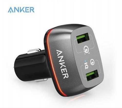 Качественная зарядка в прикуриватель Anker A2224