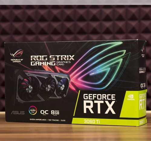 Видеокарта rtx 3060 asus rog strix 12gb