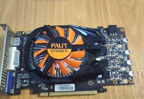 Видеокарта GTX550 TI 1GB