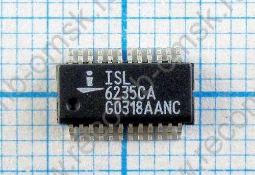 ISL6235 ISL6235CA - Трехканальный шим контроллер
