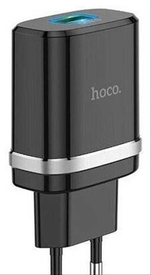 Сетевое зарядное устройство Hoco C12Q Smart USB QC