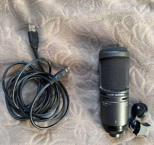 Микрофон audio technica AT 2020 usb 