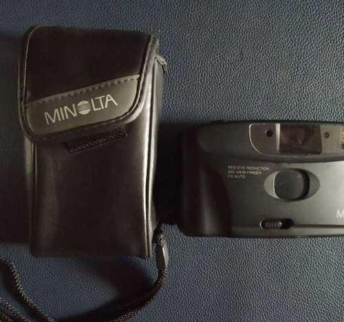 Пленочный фотоаппарат minolta