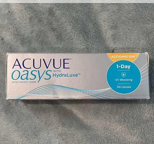 Линзы acuvue oasys astigmatism