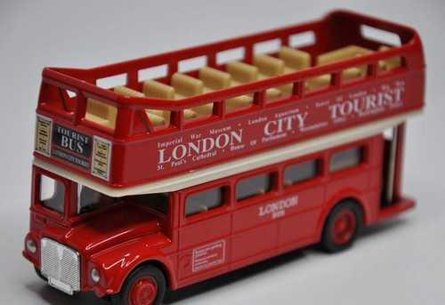 Модель London Bus Routemaster открытый металл