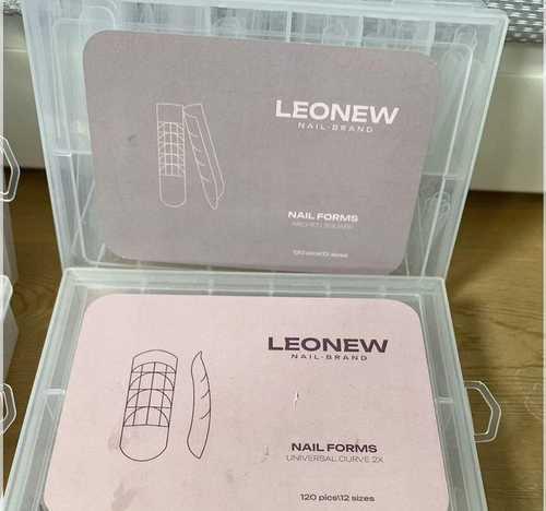 Верхние формы для наращивания ногтей leonew