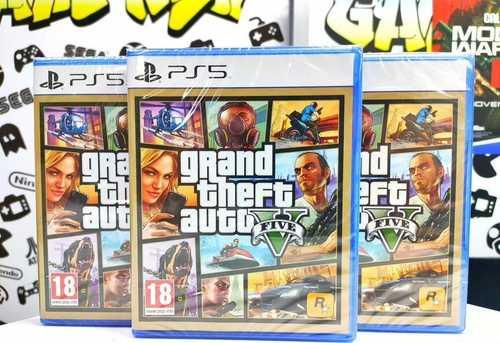 Grand Theft Auto 5 (PS5) Новый Диск