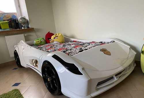 Кровать машина детская Ferrari F1,Titi Racer 3D