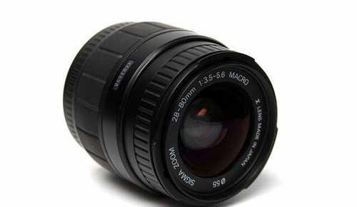 Sigma Zoom 28-80mm f3.5-5.6 Macro Sony Alpha A