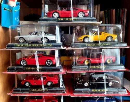 Модели автомобилей 1:43 Ferrari collection