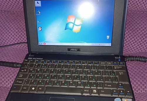 Ноутбук MSI u90