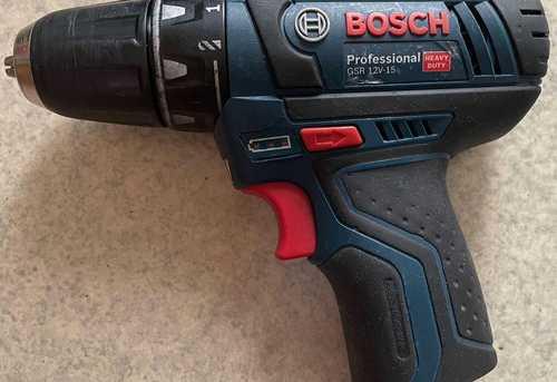 Bosch GSR 12V-15 Solo, аккумуляторы, кобура