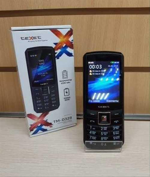Мобильный телефон teXet TM-D328