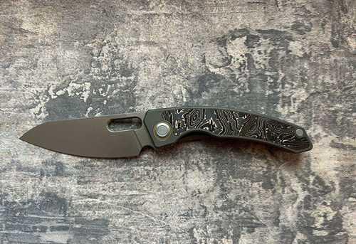 Нож Maxace Black Mirror S90V M15B bronze