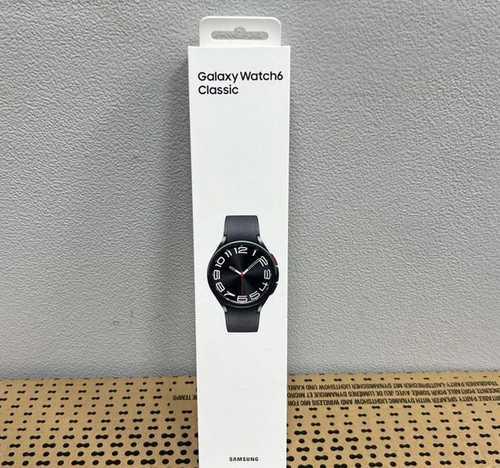 Часы samsung galaxy watch 6 classic 43 mm black