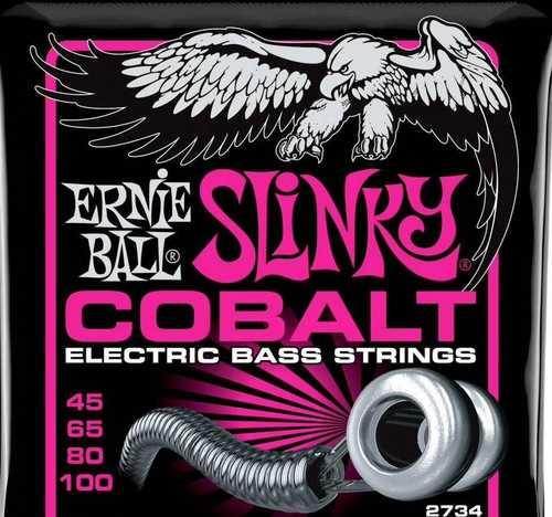 Струны для бас-гитары Ernie Ball 2734 Slinky Cobal