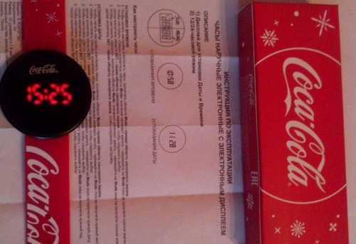 Наручные электронные часы Coca Cola