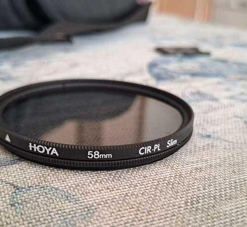 Поляризационный фильтр Hoya 58mm