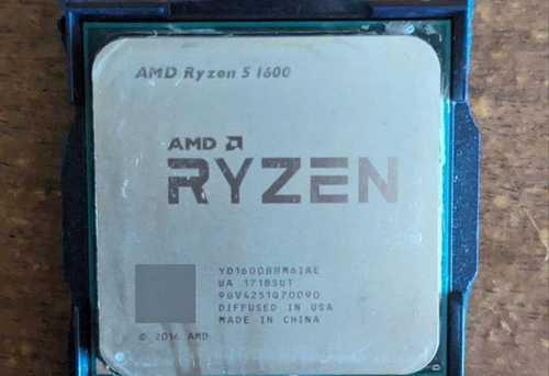 Процессор amd ryzen 5 1600