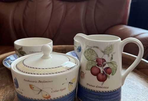 Wedgwood Sarah’s garden чашки, блюдца, молочник