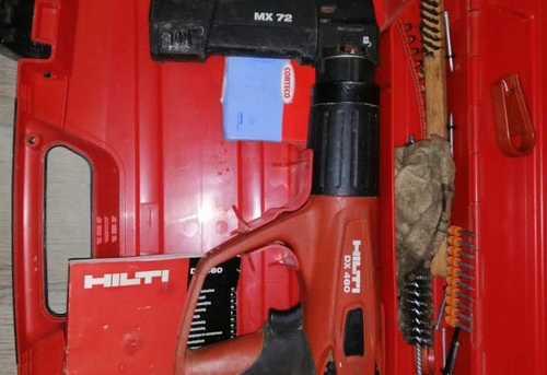 Монтажный пистолет hilti dx 460