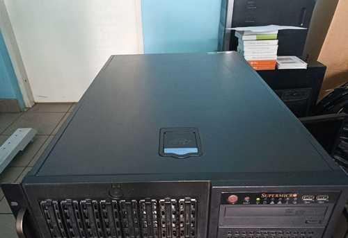 Сервер Supermicro 4U (Socket 1366)