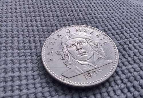 Монета 3 pesos, разворот реверс-аверс 190гр