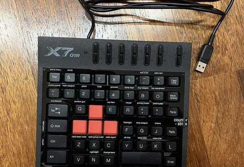 Игровая клавиатура a4tech g100