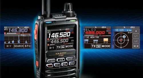 Новая Yaesu FT-5DR Wires-X C-4FM