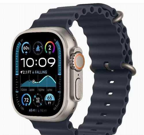 Apple Watch Ultra 49mm Midnight Ocean Band