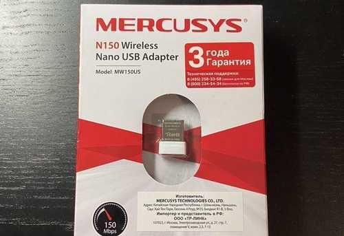 Wifi адаптер mercusys N150
