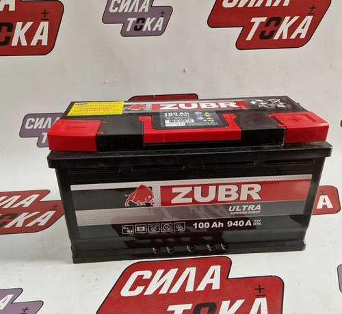 Аккумулятор Zubr Ultra 100 ah 900A