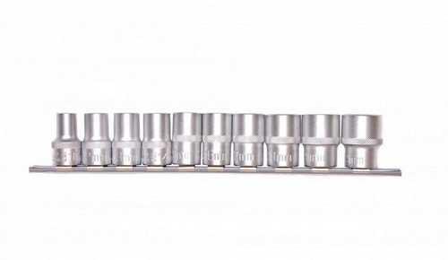 Набор торцевых головок, 1/2", 12-ти гр CrV, 10-22