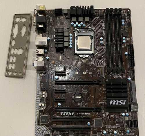 Материнская плата MSI B150 PC mate