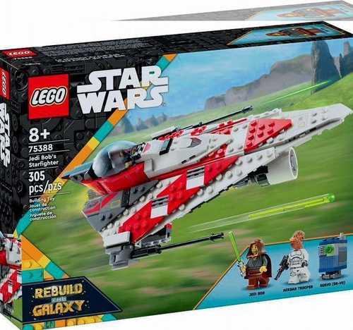 Новый Lego Star Wars 75388 Jedi Bob's Starfighter