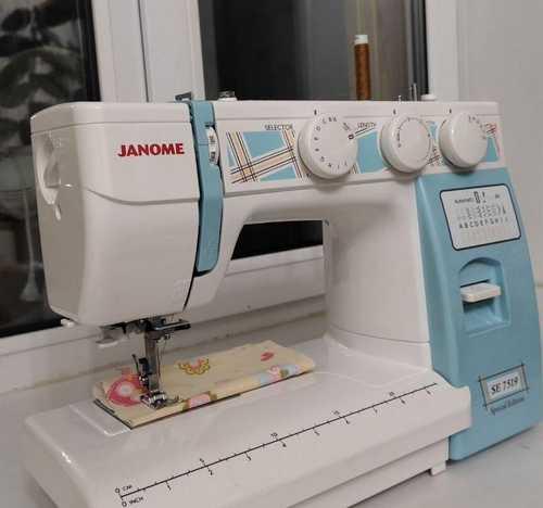 Швейная машина janome SE 7519 б/у