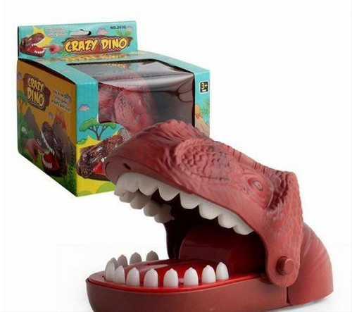 Игрушка Зубастик Берегите пальцы Crazy Dino