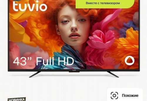 Телевизор Tuvio 43 c wi-fi, смарт тв. Новый