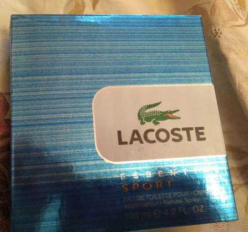 Туалетная вода lacoste essential sport