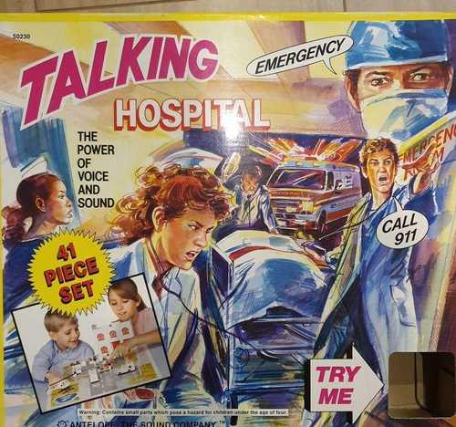 Настольная игра "Talking hospital" Тайвань 1994г